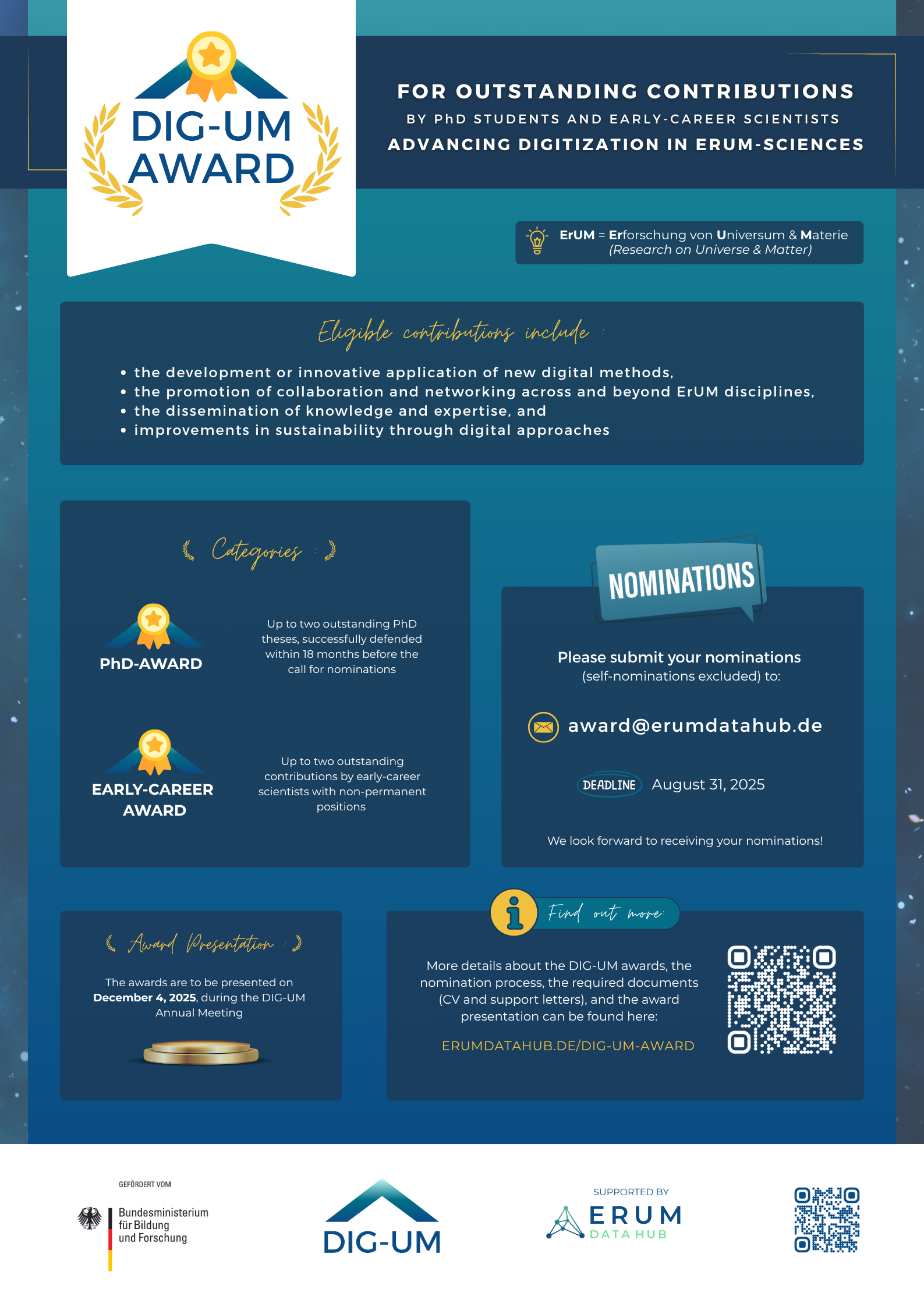 DIG-UM AWARD - ErUM-Data-Hub